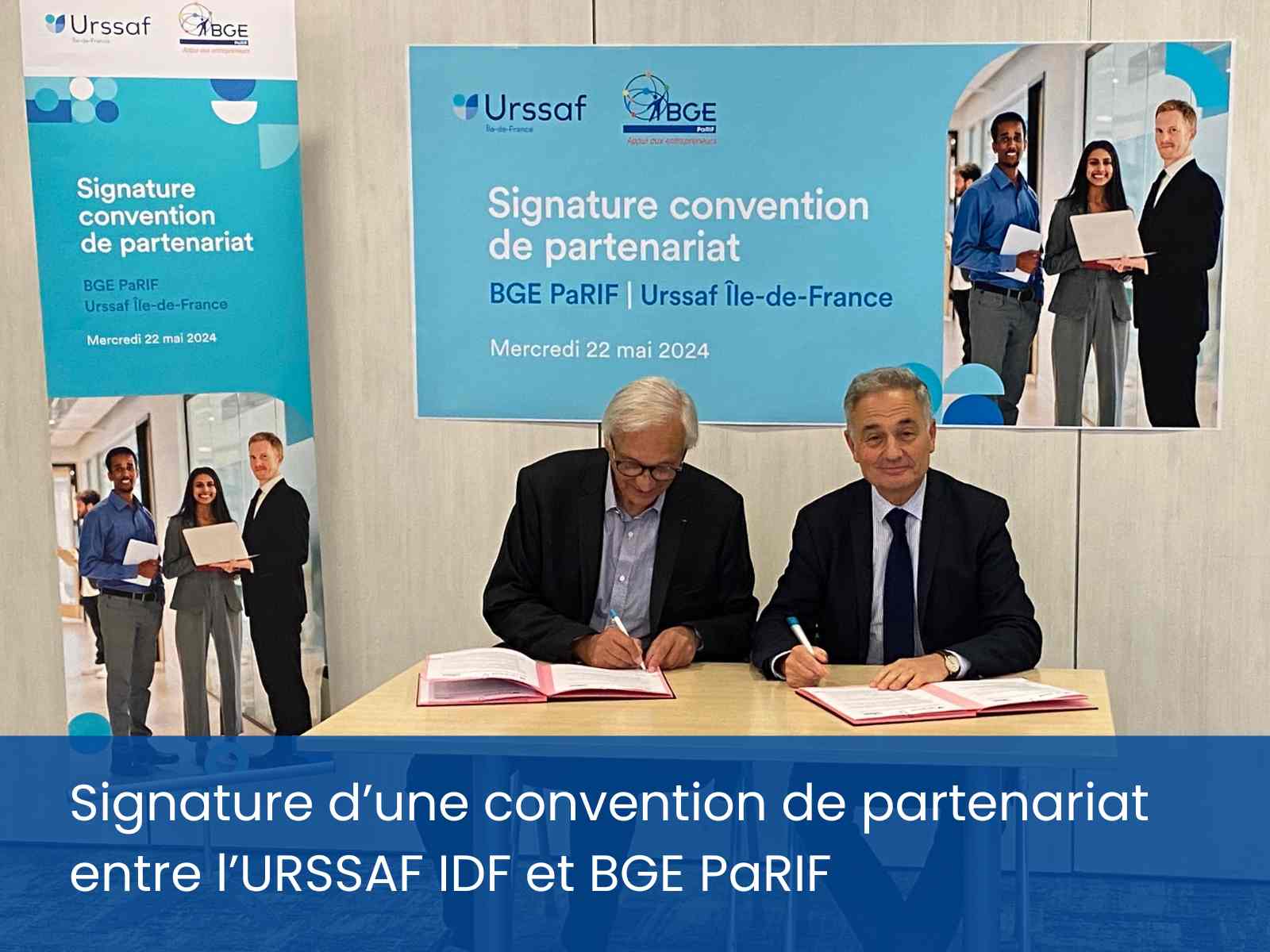Nouveau partenariat entre l'URSSAF IDF et BGE PaRIF - BGE PaRIF - Premier réseau d ...
